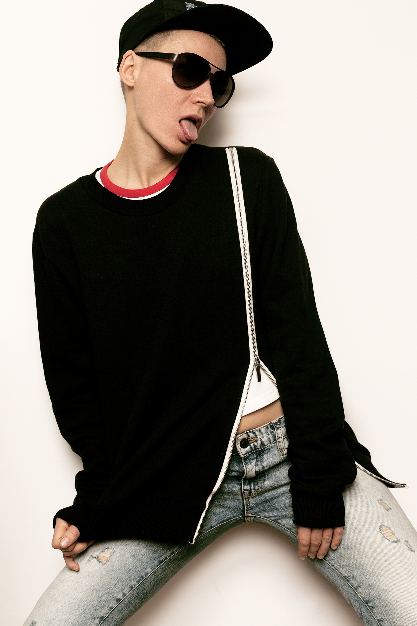 playful Tomboy model, a Beauty & Fashion Photo by Jenya Porechenskaya