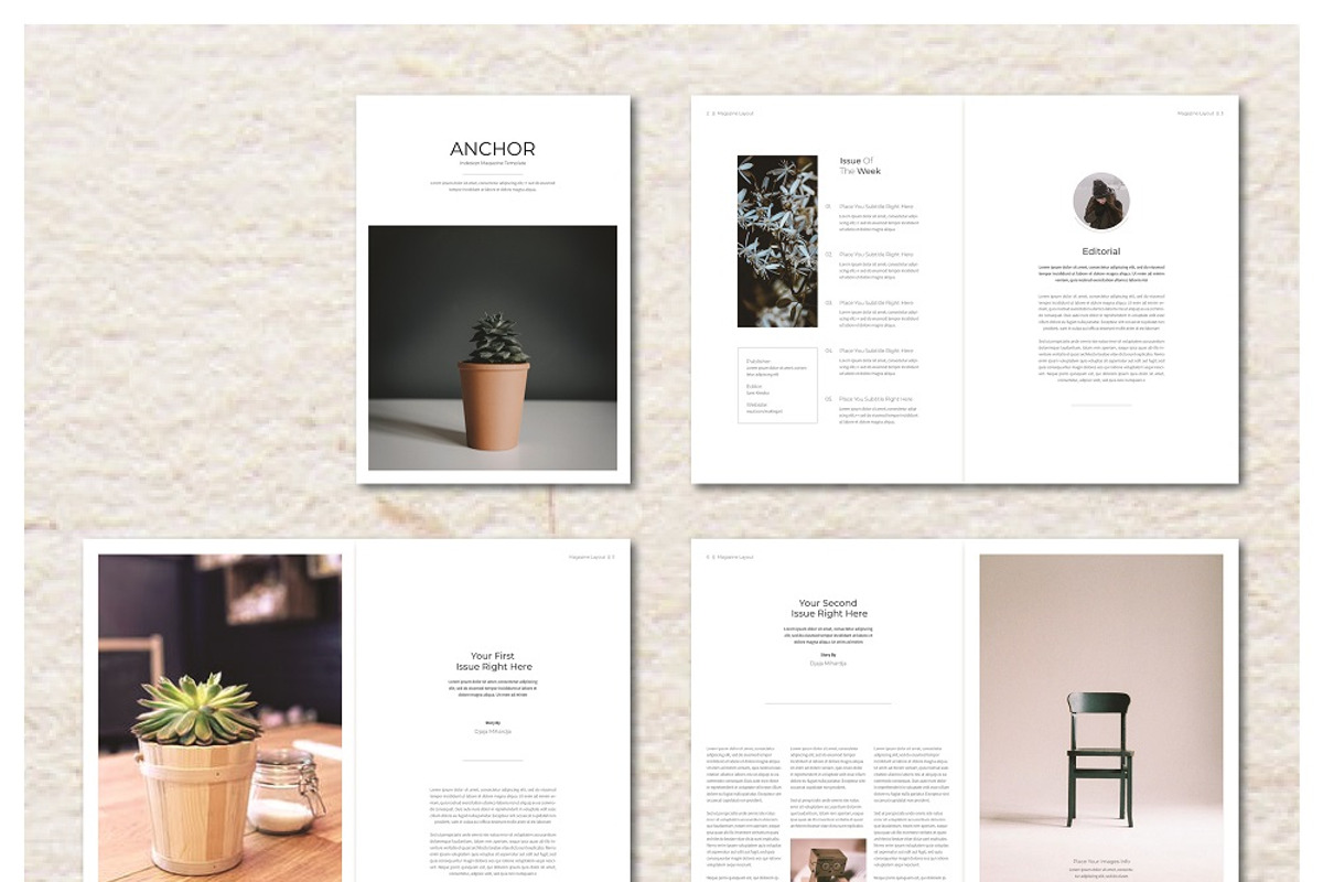 Anchor Magazine, a Magazine Template by MA-KING_ART