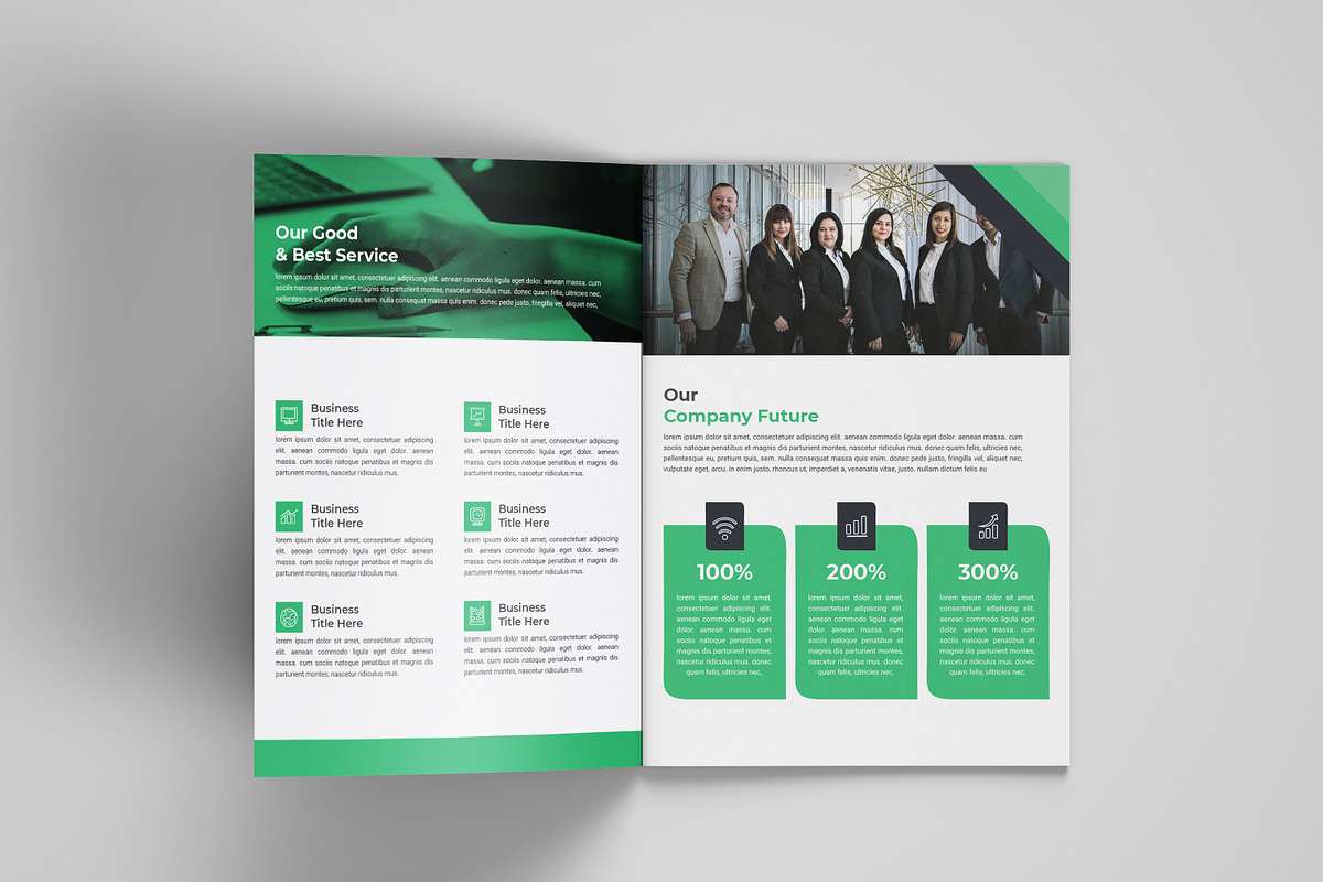 Brochure Template, a Brochure Template by MRI STUDIO
