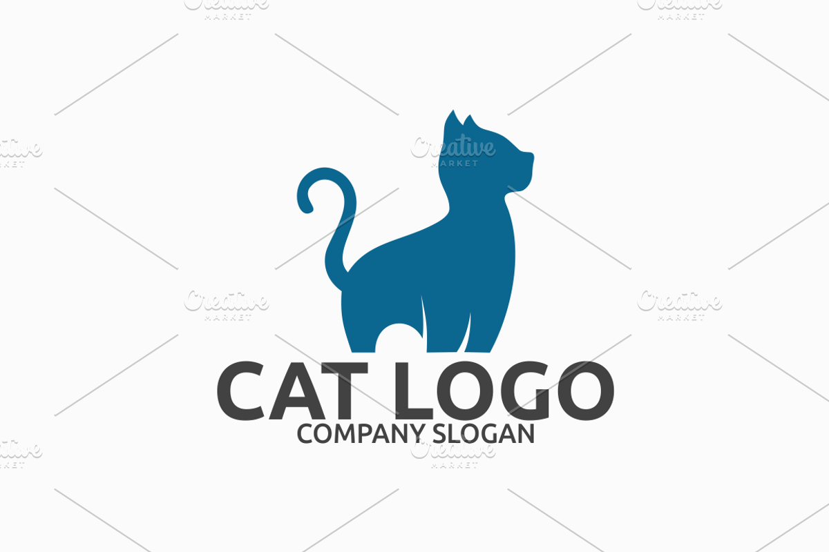 Cat Logo, a Branding & Logo Template by Brandlogo