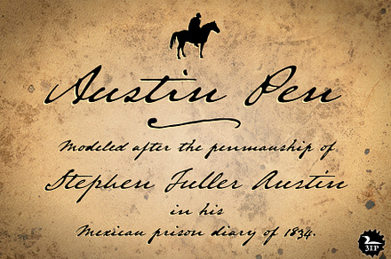 Schooner Script, an 1800s pen font