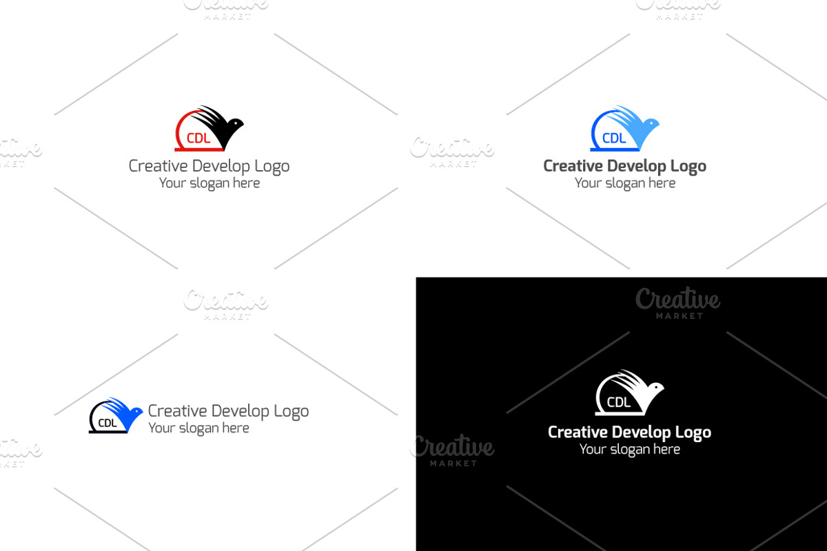 Creative Develop Logo, a Branding & Logo Template by BdThemes
