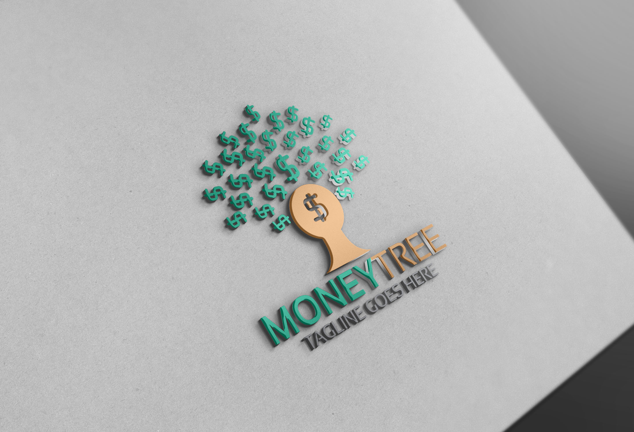 Money Tree Logo Version 2, a Branding & Logo Template by Josuf Media