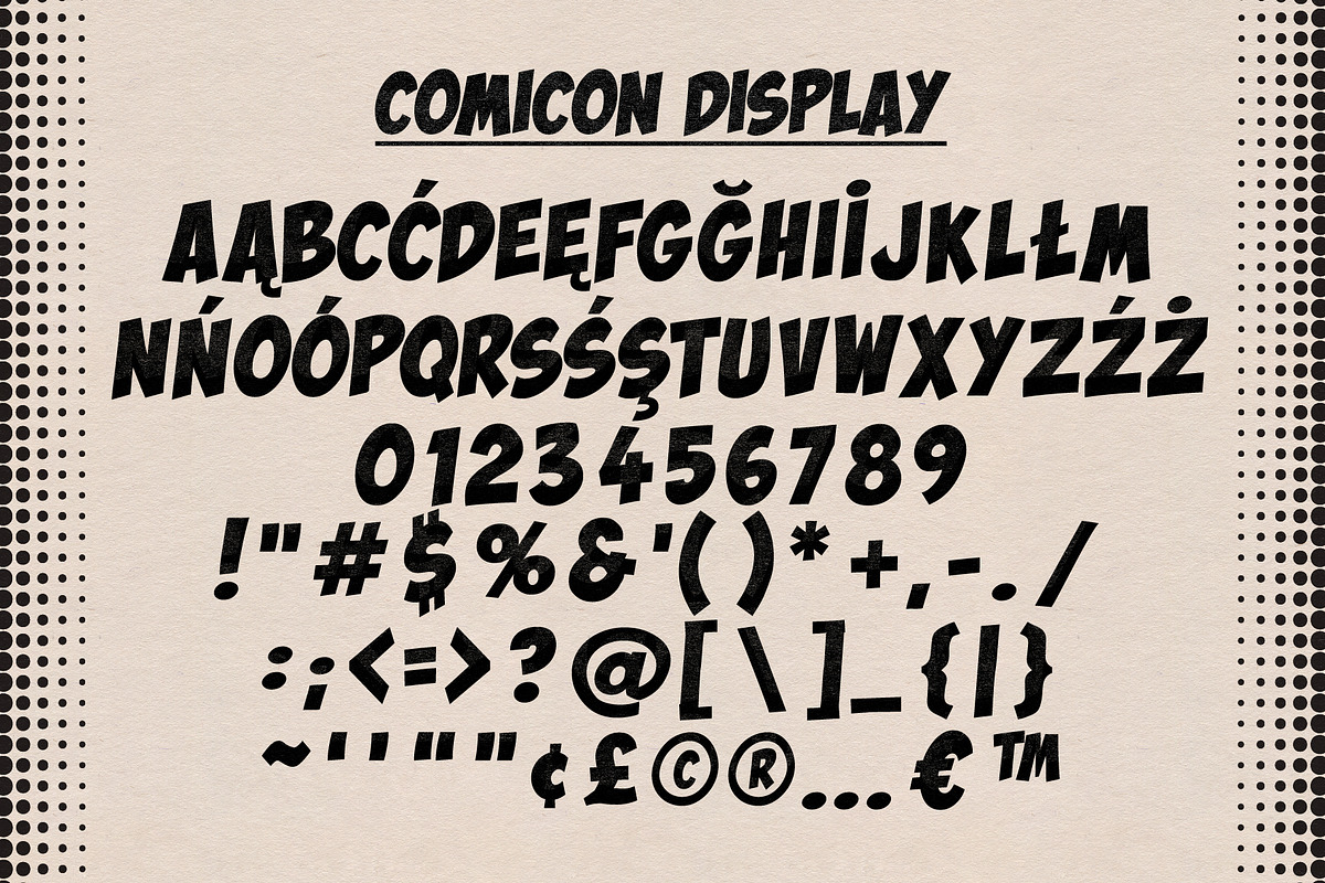 Comicon | Comic Type Pack!, a Sans Serif Font by StudioWorks