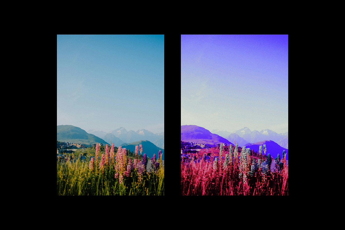 Infrared Photo Effect, a Layer Style Add-On by Design Squad
