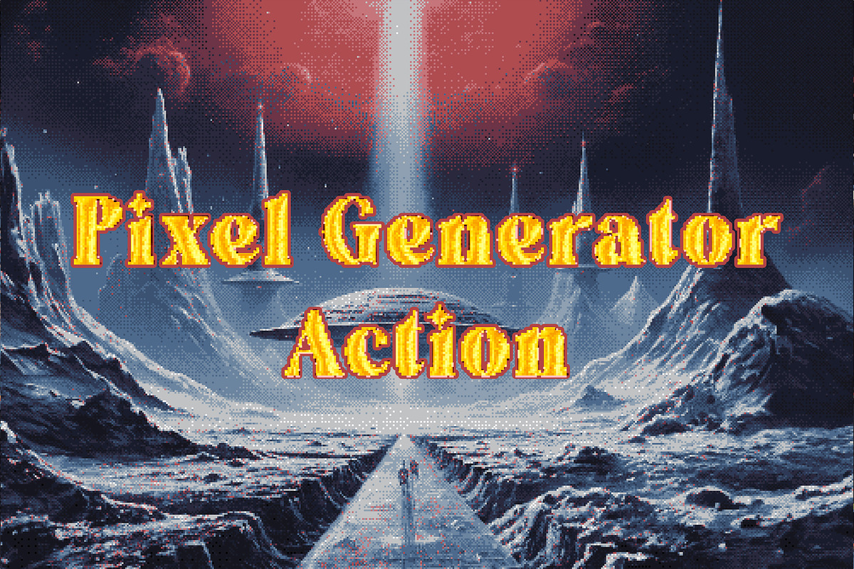 Pixel Generator Action, an Action Add-On by B/B STUDIO