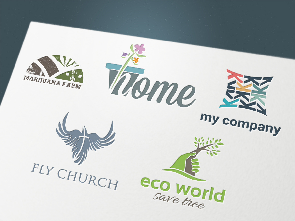 Different logos set vol.1, a Branding & Logo Template by UVAconcept