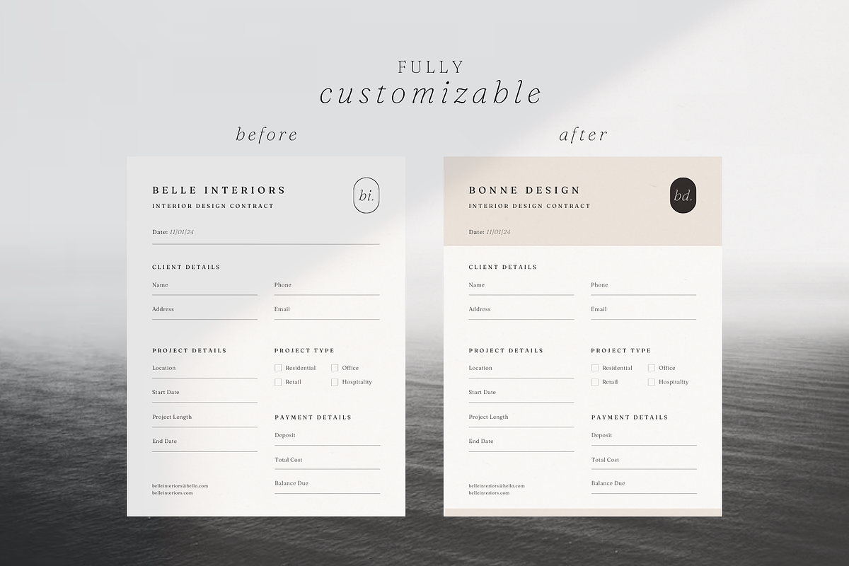 Interior Design Client Questionnaire, a Stationery Template by ...