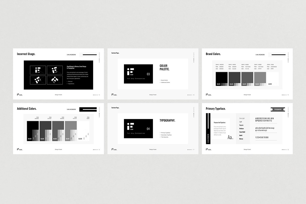 Brand Guidelines Presentation Design, a Presentation Template by ...