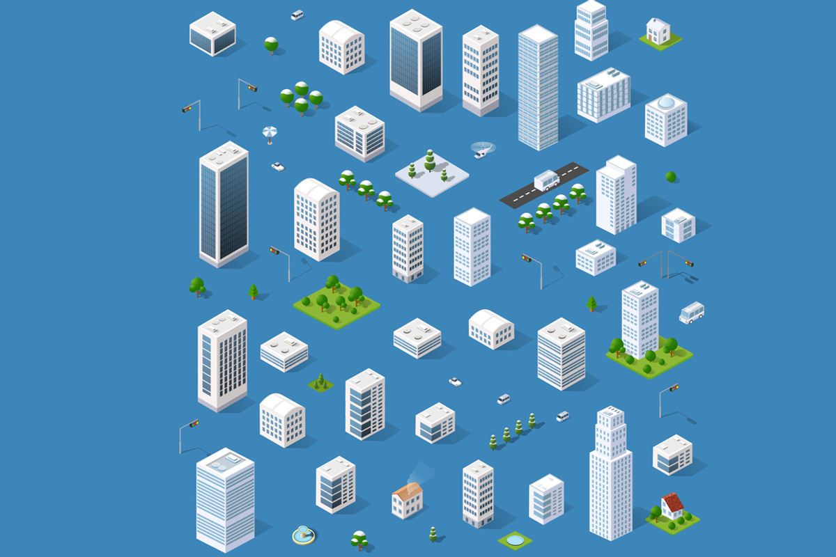 Bundle City module creator, a Technology Illustration by AlexZeL