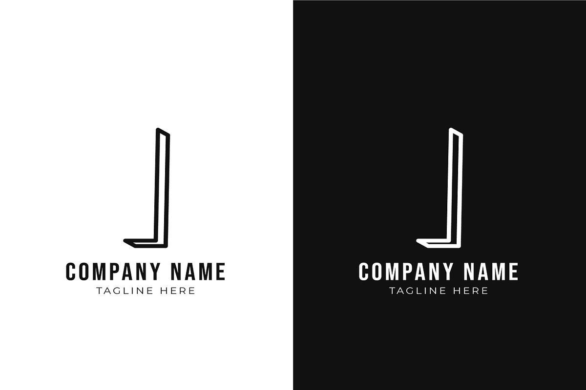 Letter i logo design template | Creative Market