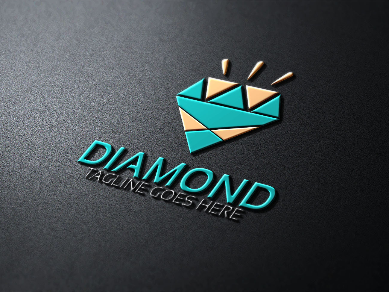 Diamond Logo Version 2, a Branding & Logo Template by Josuf Media