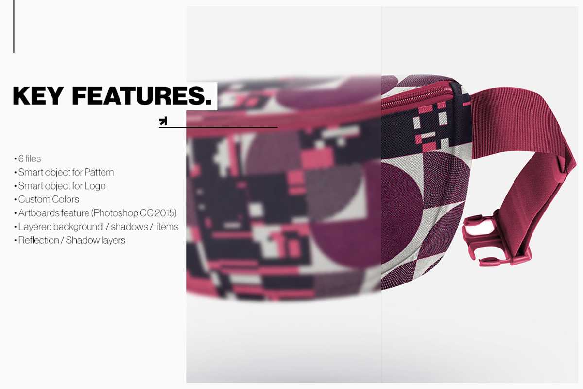 Hip Pack Mockup, a Merchandise Mockup by bangingjoints