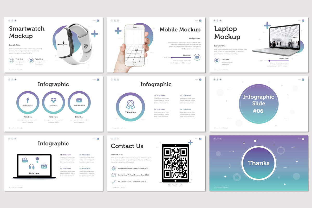 Visualism - Powerpoint Template, a Presentation Template by inspirasign