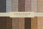 Natural burlap textures, a Texture Graphic by Paper Farms