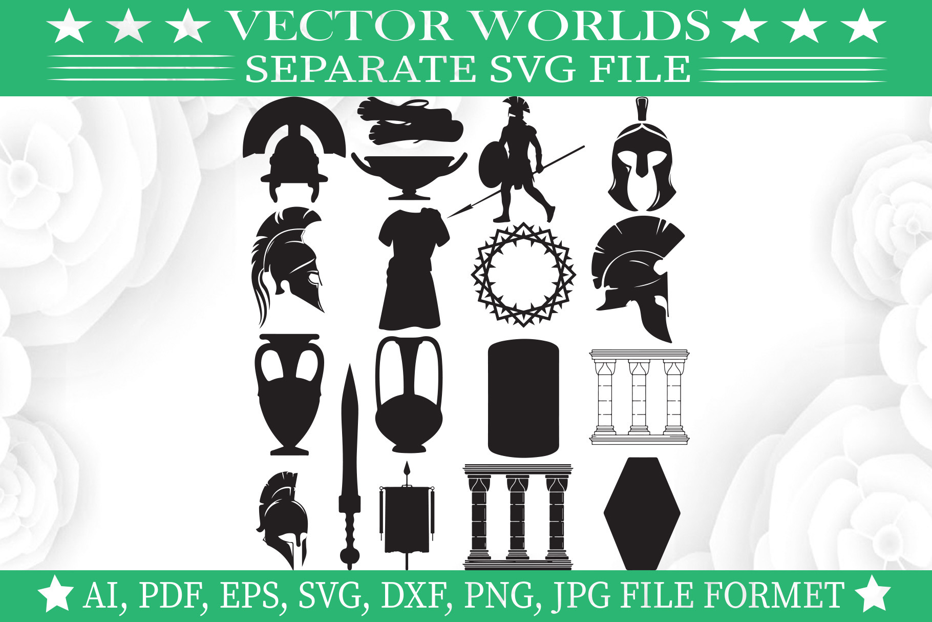 Roman Clothes Svg, Roman, Clothe Svg, an Object Graphic by VectorWorlds