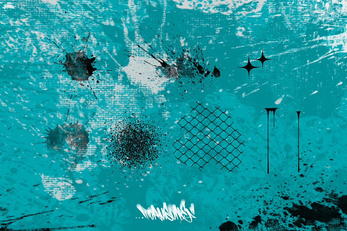 GRAFFITI OUTLINE PACK, a Brushes & More by Torus1