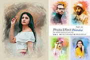 Editable Portrait Painting Template