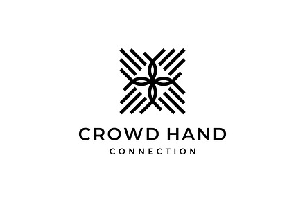 Crowd People Logo, a Branding & Logo Template by onripusindo