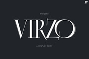 Virzo - Display Serif, a Serif Font by zelow type