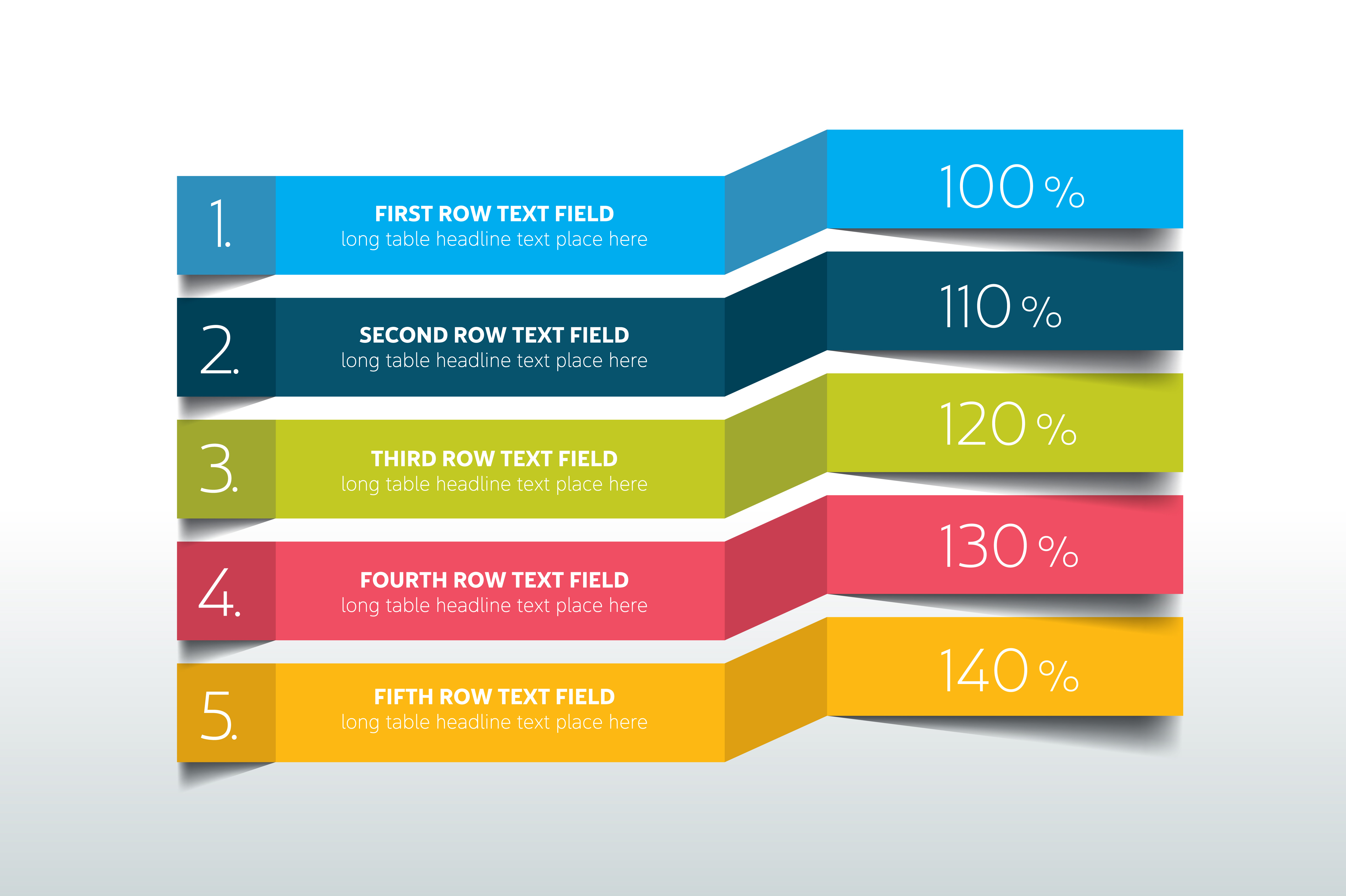 Table, schedule infographic., a Presentation Template by VectorAN