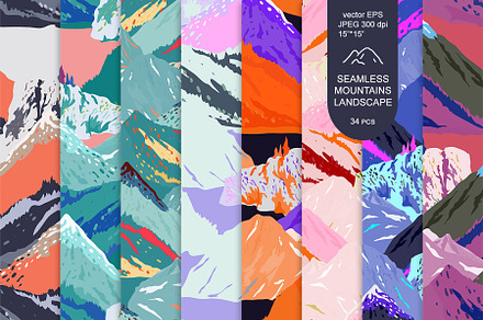 Seamless topographic map vector. | Graphic Patterns ~ Creative Market