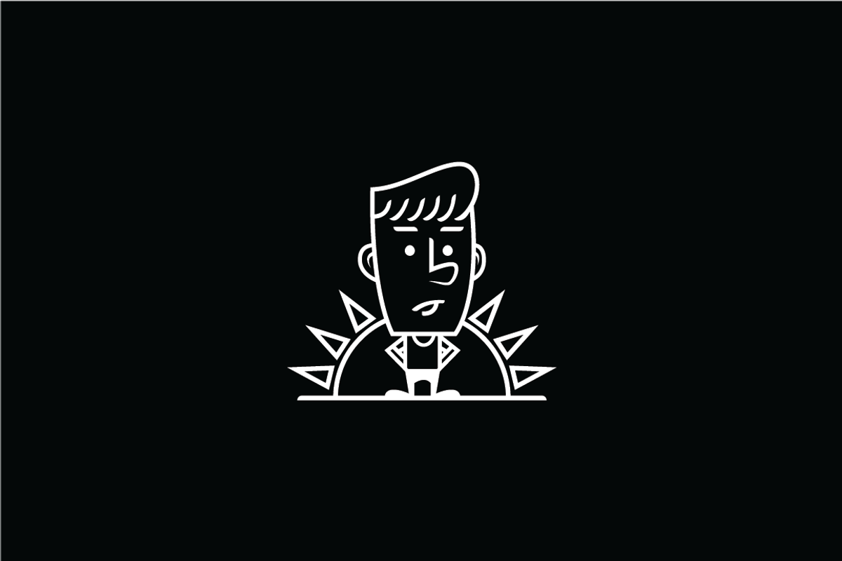 Sun Boy Logo Template, a Branding & Logo Template by Heavtryq Design
