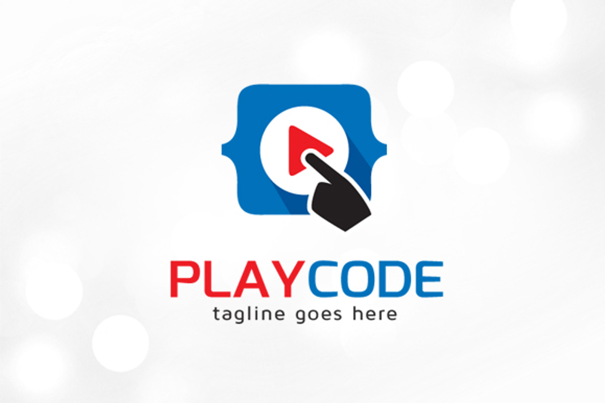 Play Code Logo Template, a Branding & Logo Template by gunaonedesign