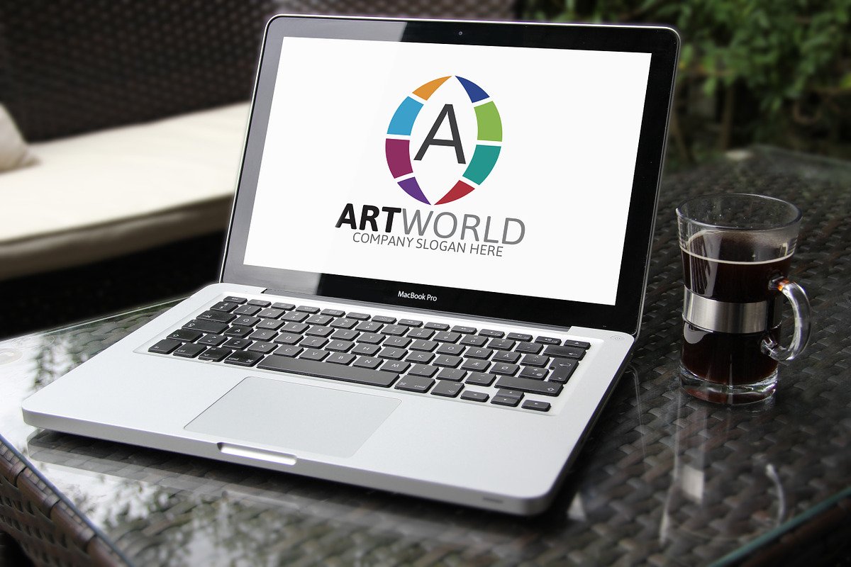 Art World / Letter A Logo, a Branding & Logo Template by Josuf Media