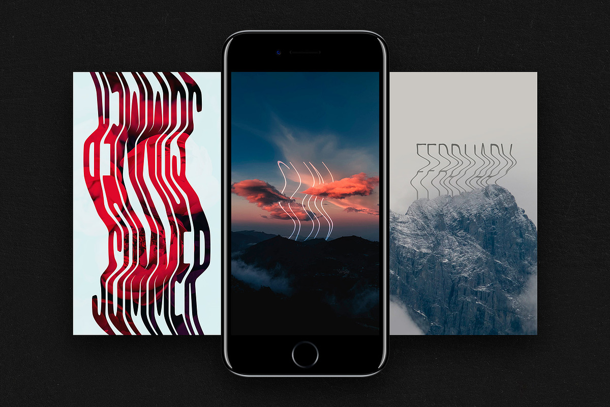 Get Transmission Warp Text Effects