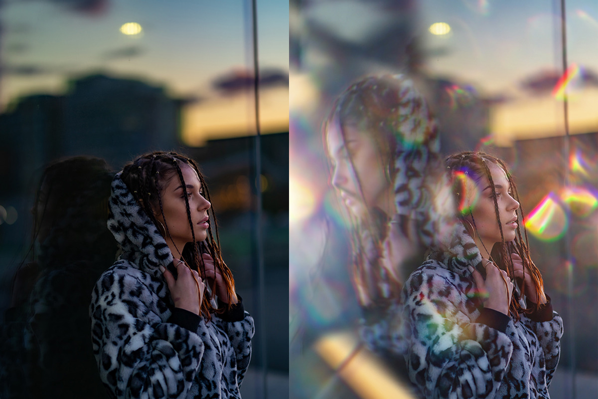 Prism Lens Photoshop Effect