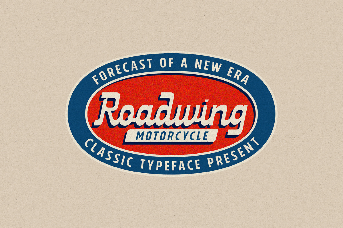 Roadwing Retro Automobile Fonts