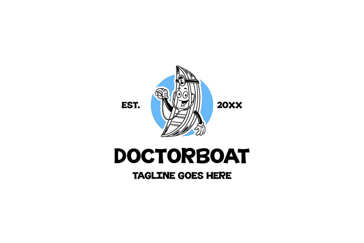 doctor boat logo, a Branding & Logo Template by ZHR Creative | Creative ...