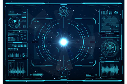 Data Flow - Vector Bundle, a Technology Illustration by Colorpong