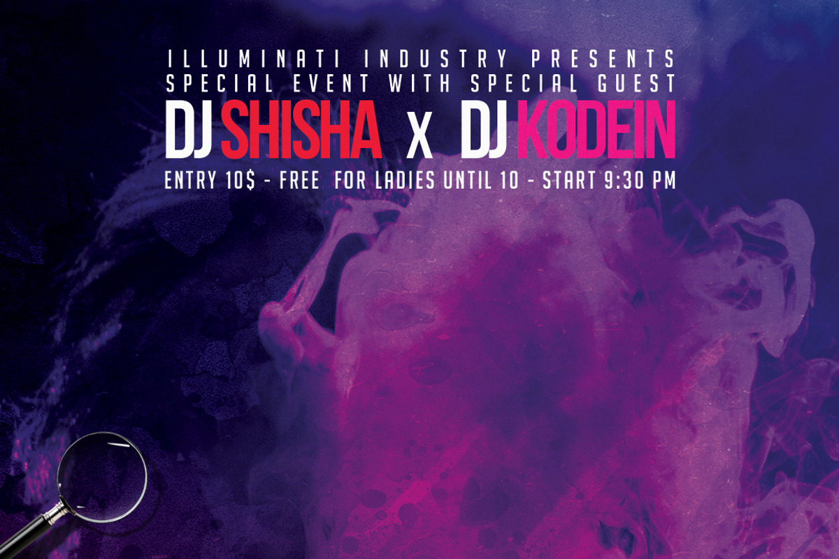 Hookah Time | Shisha Flyer Template, a Flyer Template by GIGA-TEMPLATE ...