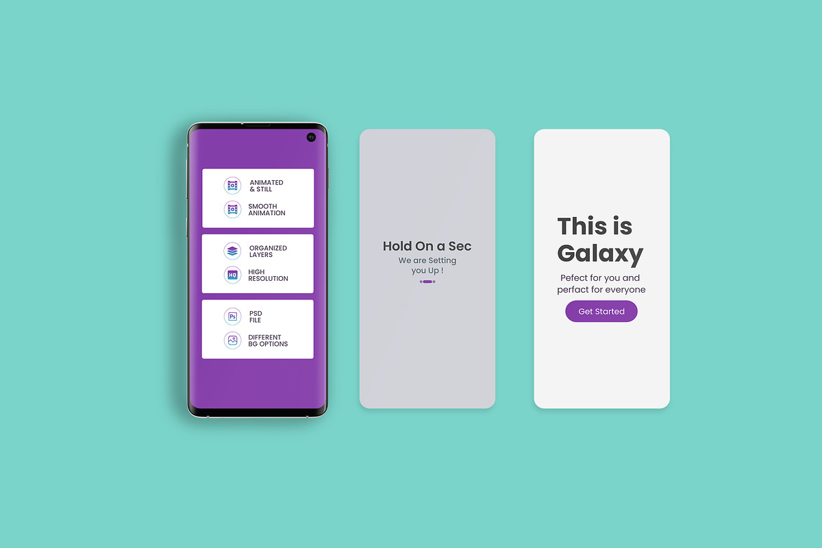 Animated Phone App Screen Mockup, a Device Mockup by Modern Studio