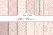 Sweet Romance Digital Paper, a Pattern Graphic by Avenie Digital