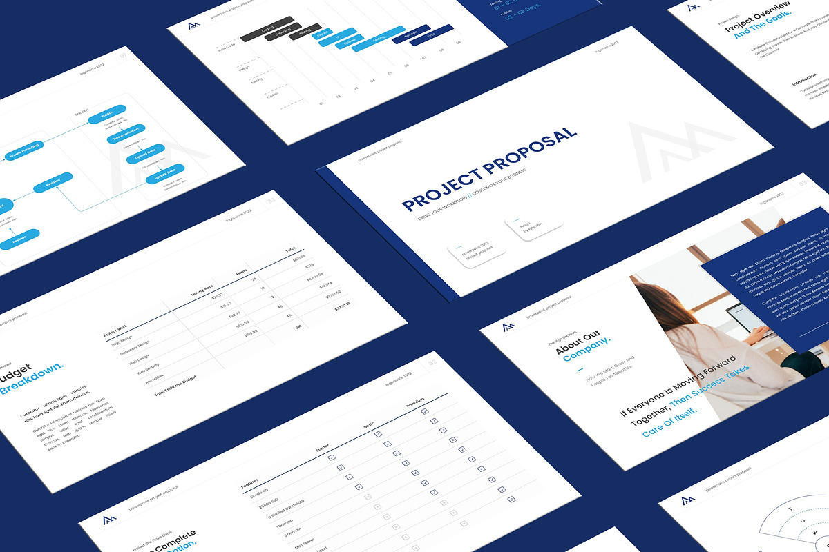 Project Proposal Powerpoint, a Presentation Template by kylyman
