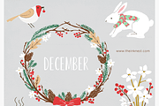 December EPS | Illustrations ~ Creative Market