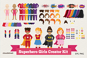Superhero Girls Creator Kit, an Illustration by cloudstreetlab