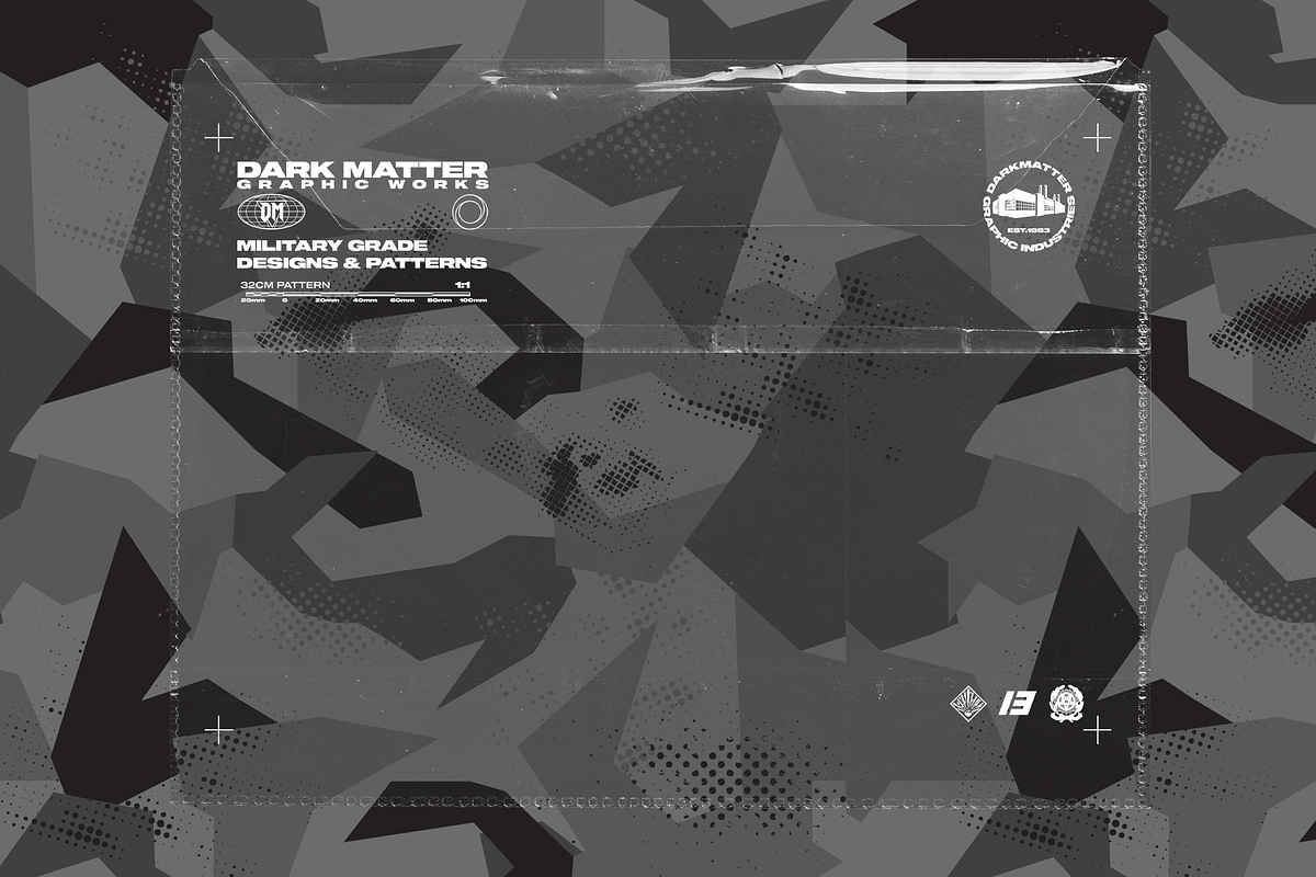 Seamless Urban Camouflage Pattern, a Pattern Graphic by darkmatter ...