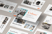 Culture Google Slide, a Presentation Template by Portocraft