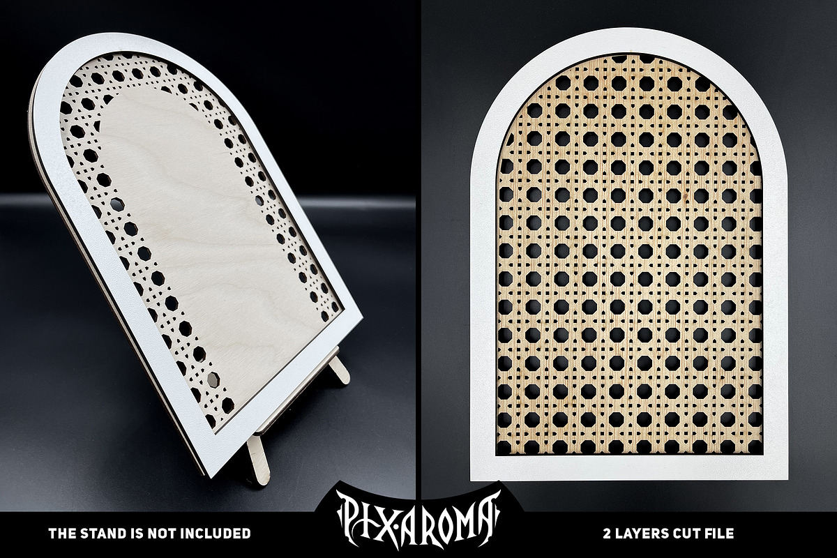 Rattan Pattern Bundle - Cut Files, an Illustration by pixaroma