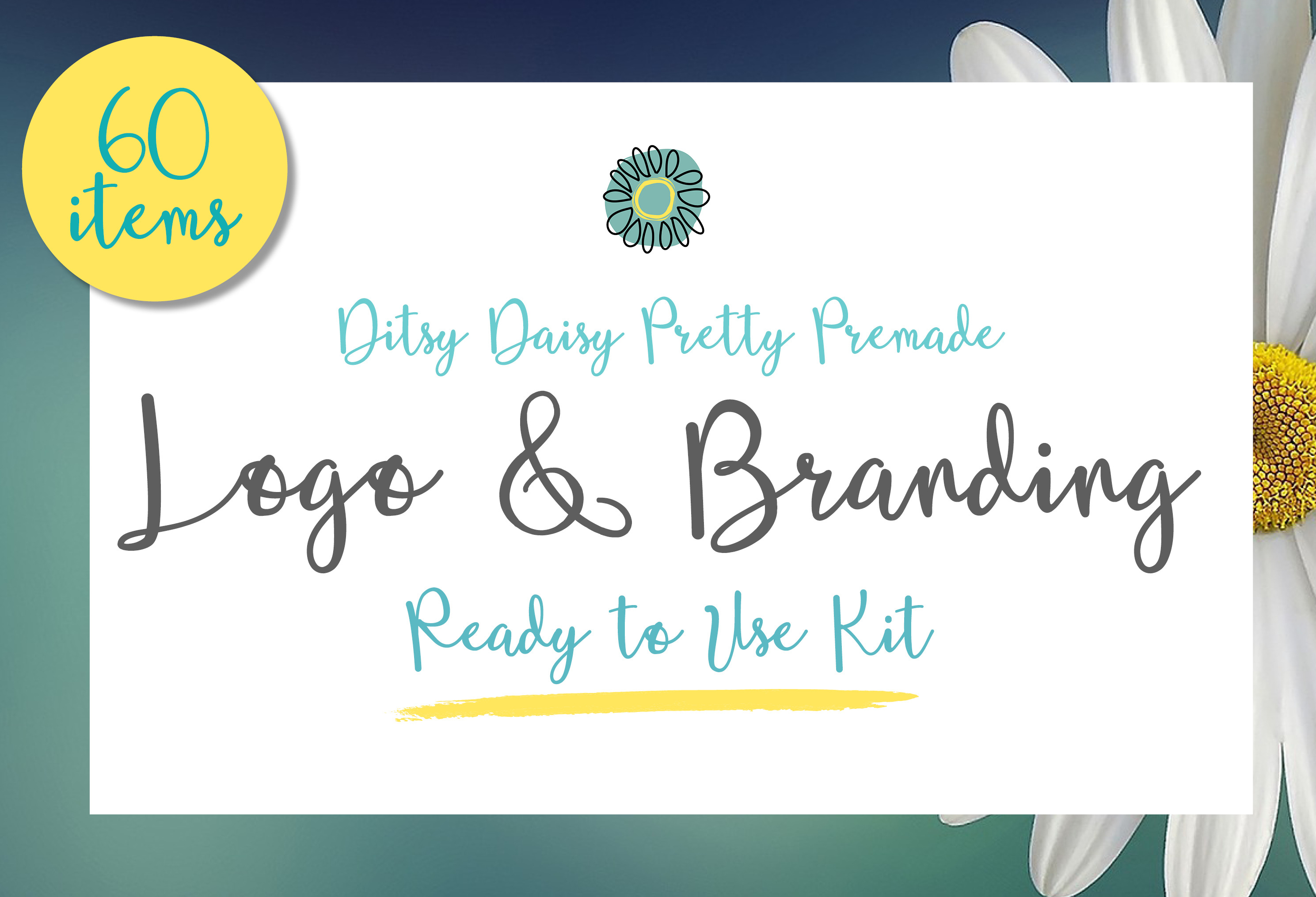 Daisy Complete Brand & Logo Kit, a Branding & Logo Template by Vicki ...