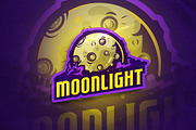 Moonlight - Mascot & Esport Logo, a Branding & Logo Template by AQR Studio