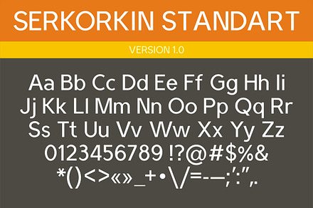 Serkorkin Poster Font | Sans Serif fonts ~ Creative Market