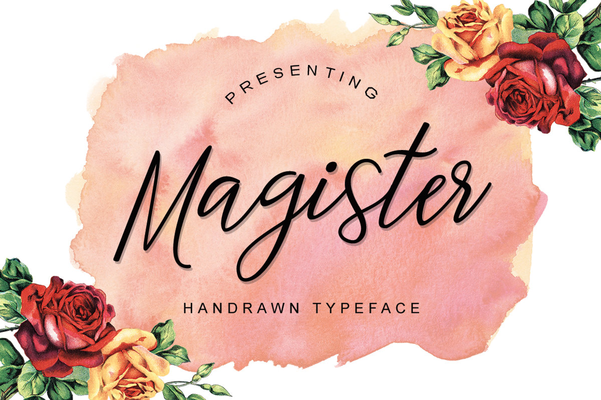 Magister Typeface, a Script Font by Face Lab