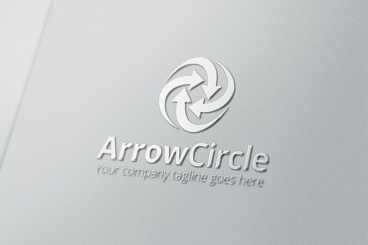 Arrow Circle Logo, a Branding & Logo Template by XpertgraphicD
