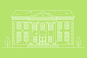 Building Exterior Vectors, an Illustration by Medialoot