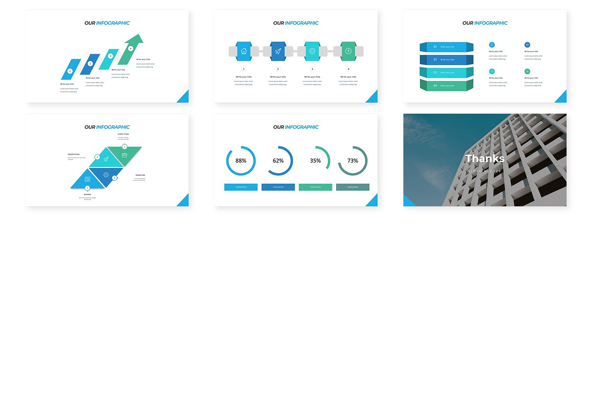Slope - Powerpoint Template, a Presentation Template by AQR Studio